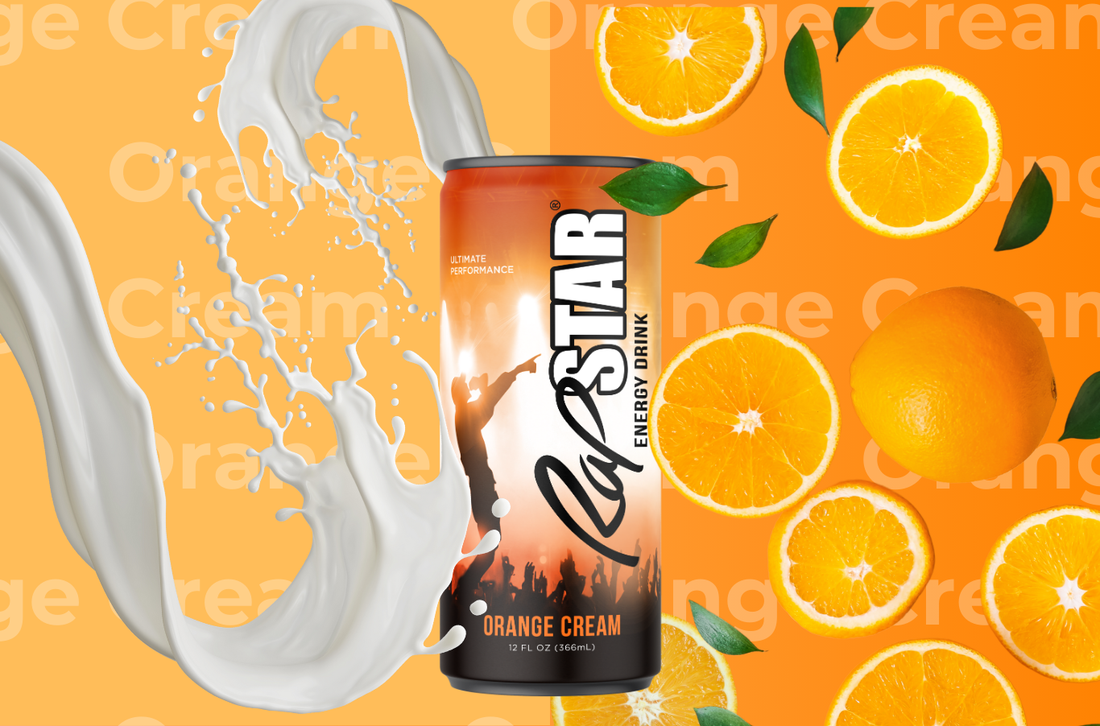 Orange Cream (6-Pack) – RapStar Energy Drink